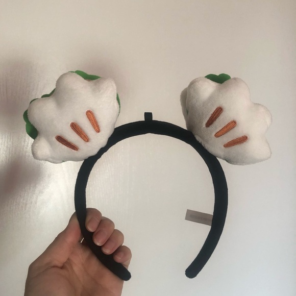 Tokyo Disneyland | Accessories | Mickey Mouse Boa Bun Ears Headband ...